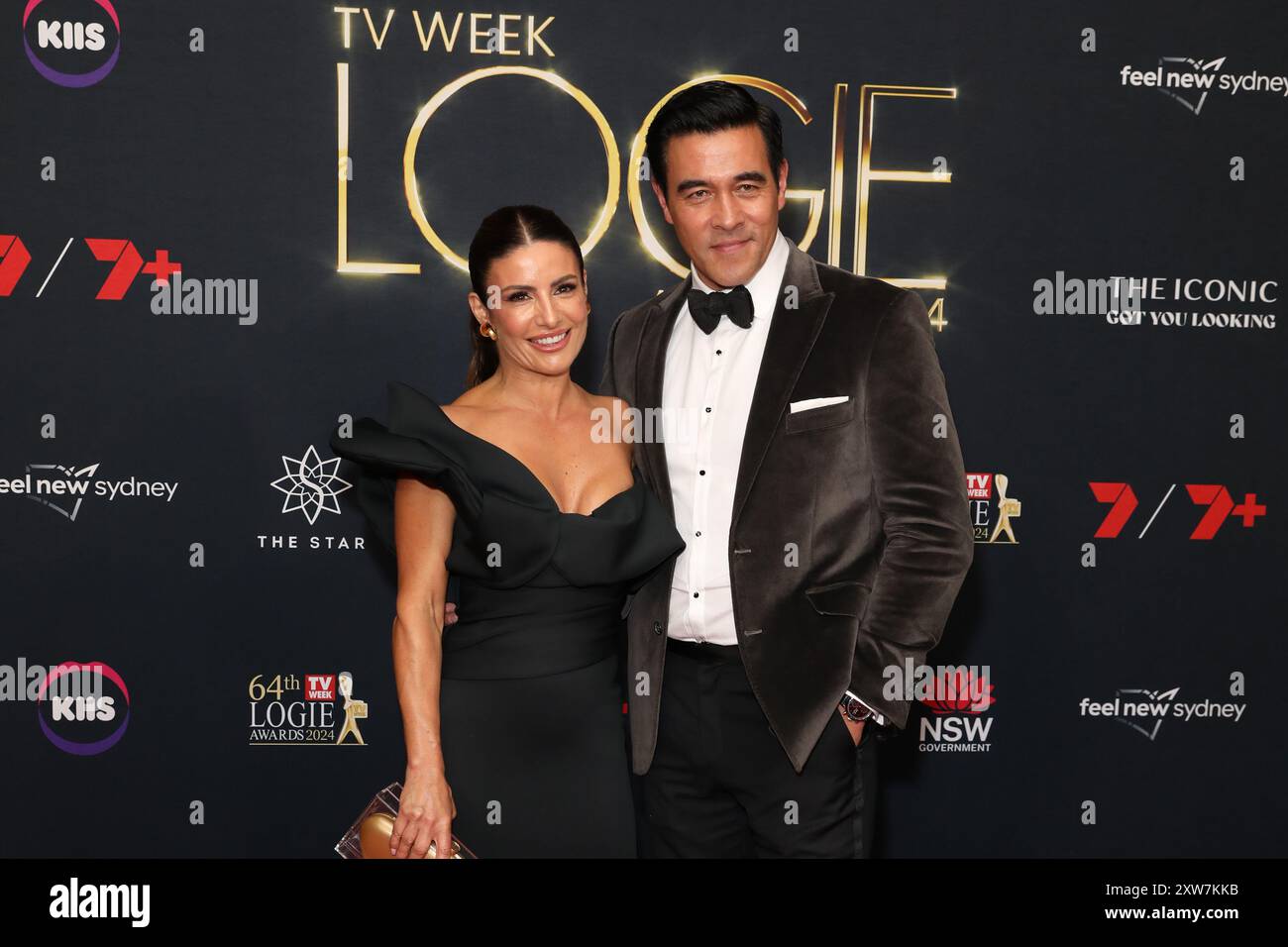 August 18, 2024: ADA NICODEMOU and JAMES STEWART attends the 64th TV ...