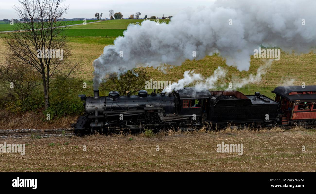 Vintage steam locomotive travels on hi-res stock photography and images ...
