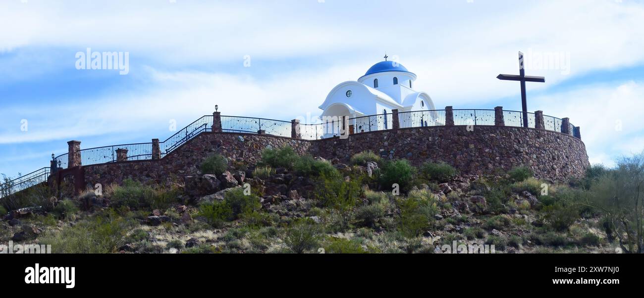 St anthonys greek orthodox monastery hi-res stock photography and ...
