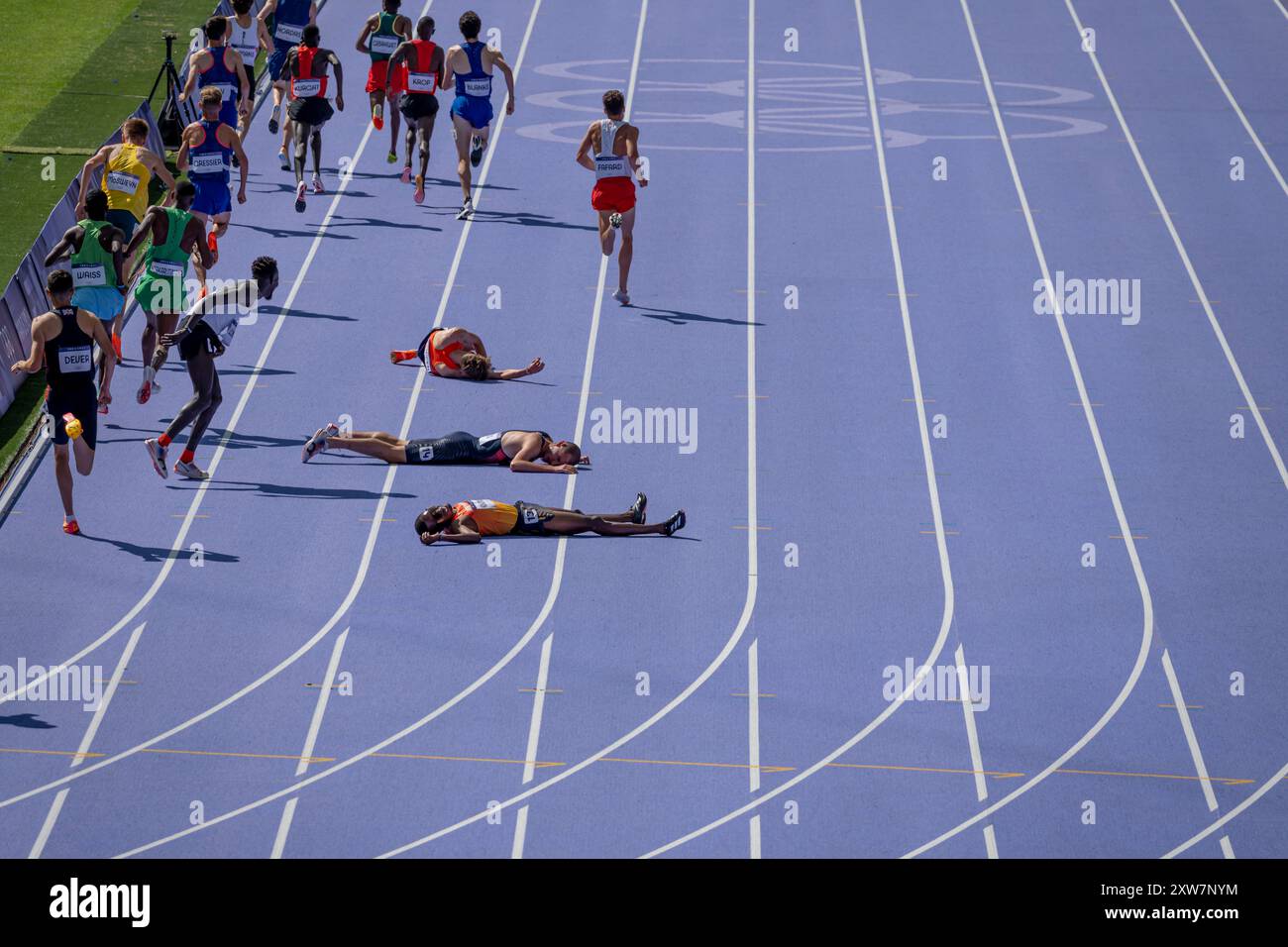 Paris, France - 08 07 2024: Olympic Games Paris 2024. View of men's ...