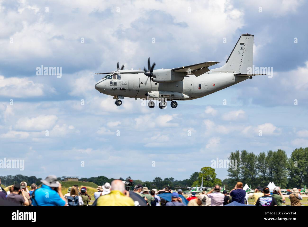 Italian Air Force - Leonardo C-27J Spartan, arriving at RAF Fairford to ...