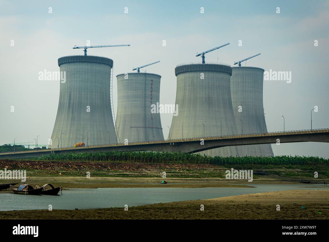 Rooppur nuclear power plant hi-res stock photography and images - Alamy
