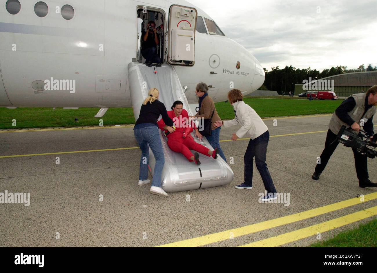 plane crash after technical or human error, accident in aviation plane ...