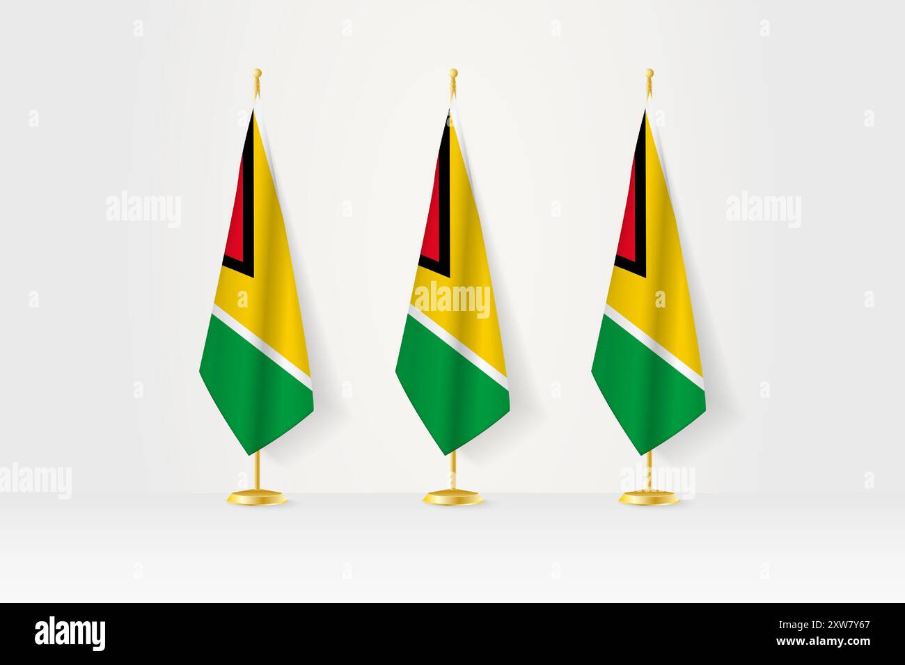 American flags in a row Stock Vector Images - Alamy