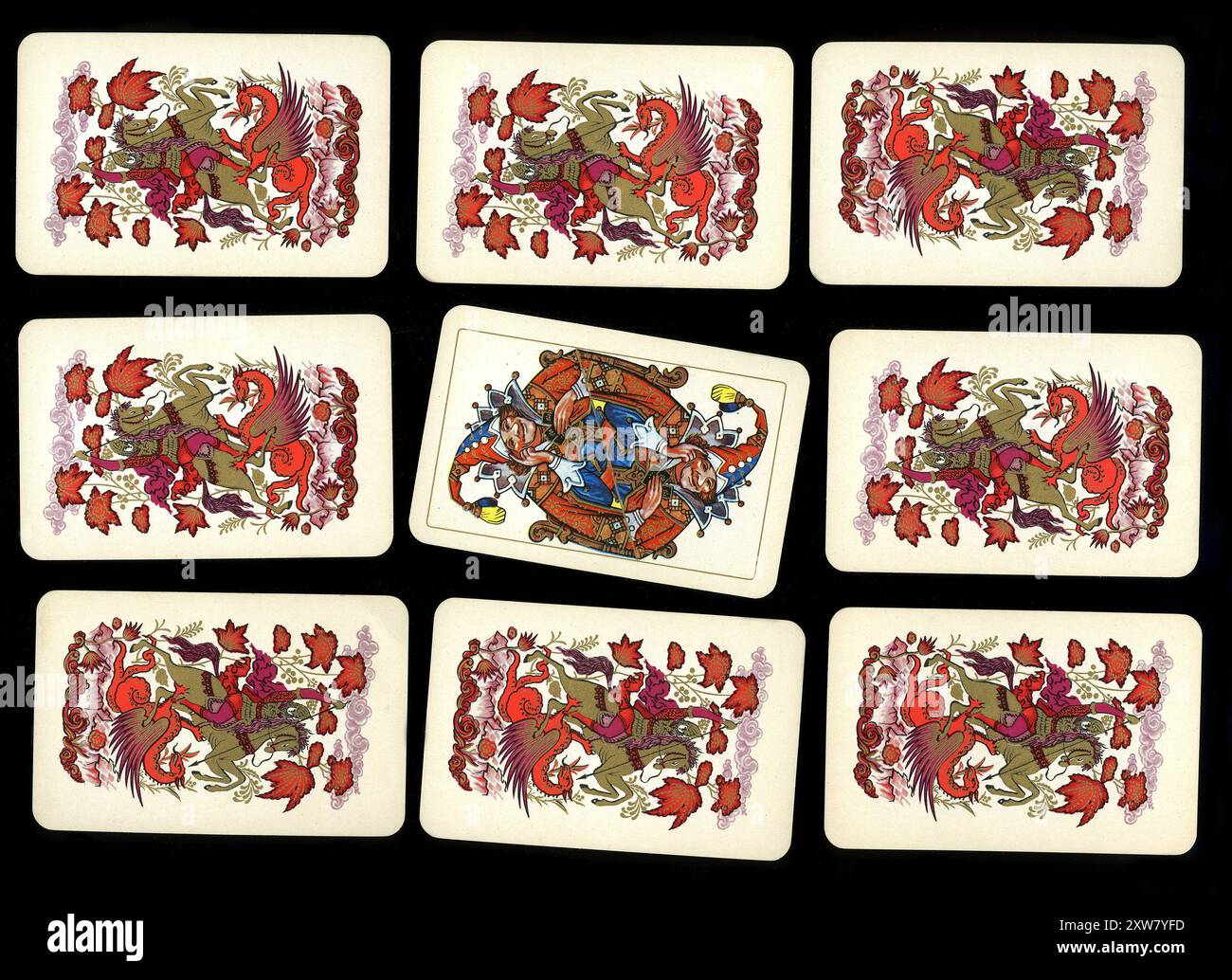 Playing cards joker hi-res stock photography and images - Alamy