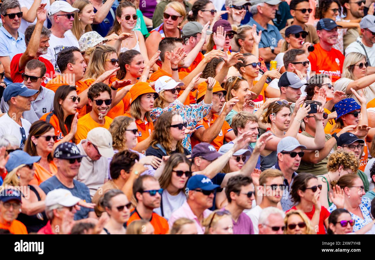THE HAGUE - Audience during the final for the bronze medal (m) of the ...