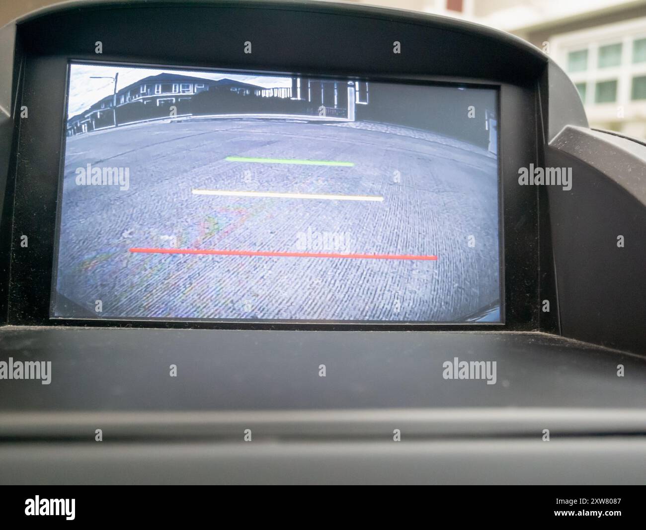 Car reversing camera view hi-res stock photography and images - Alamy
