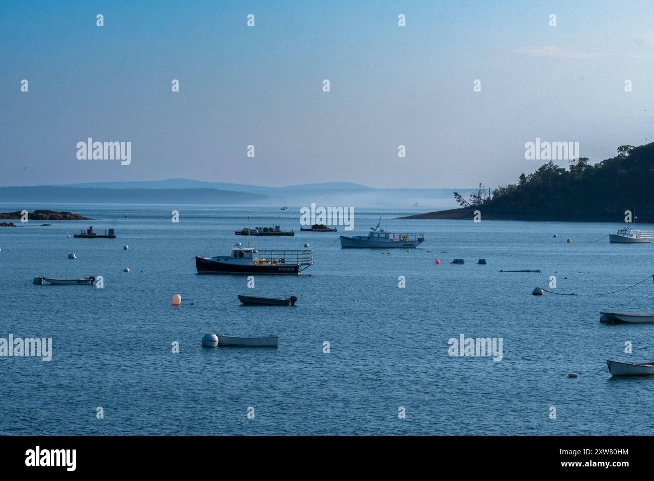 Bar harbor fishing trawlers hi-res stock photography and images - Alamy