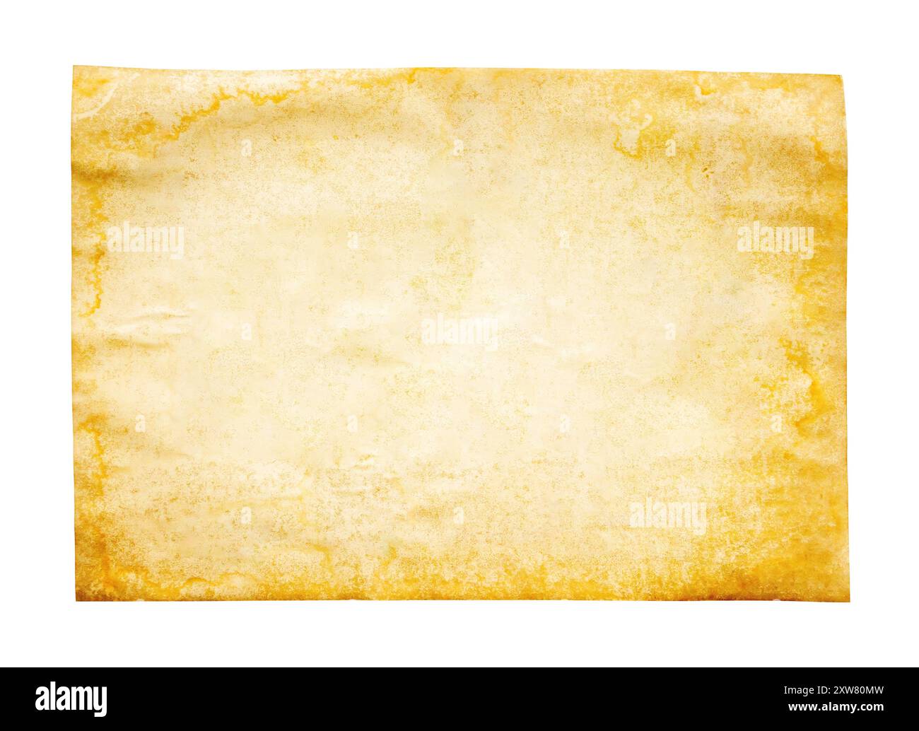 old vintage paper texture isolated on white background Stock Photo - Alamy