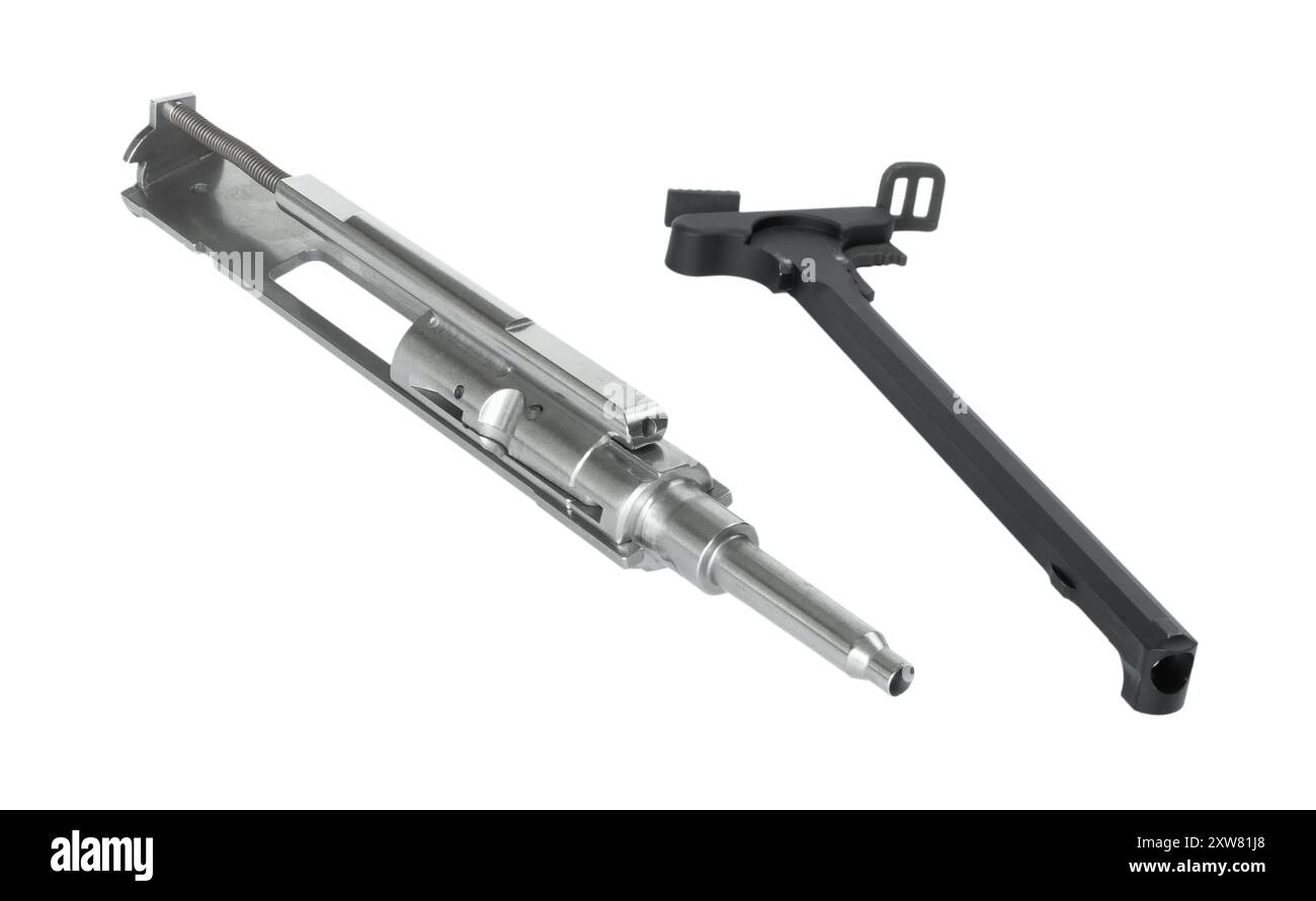 Charging handle and bolt carrier group that converts an AR-15 from ...
