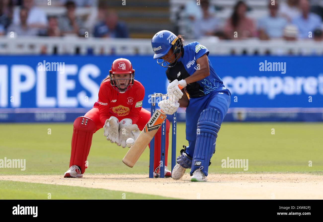 London Spirit's Cordelia Griffith batting during The Hundred Women's ...