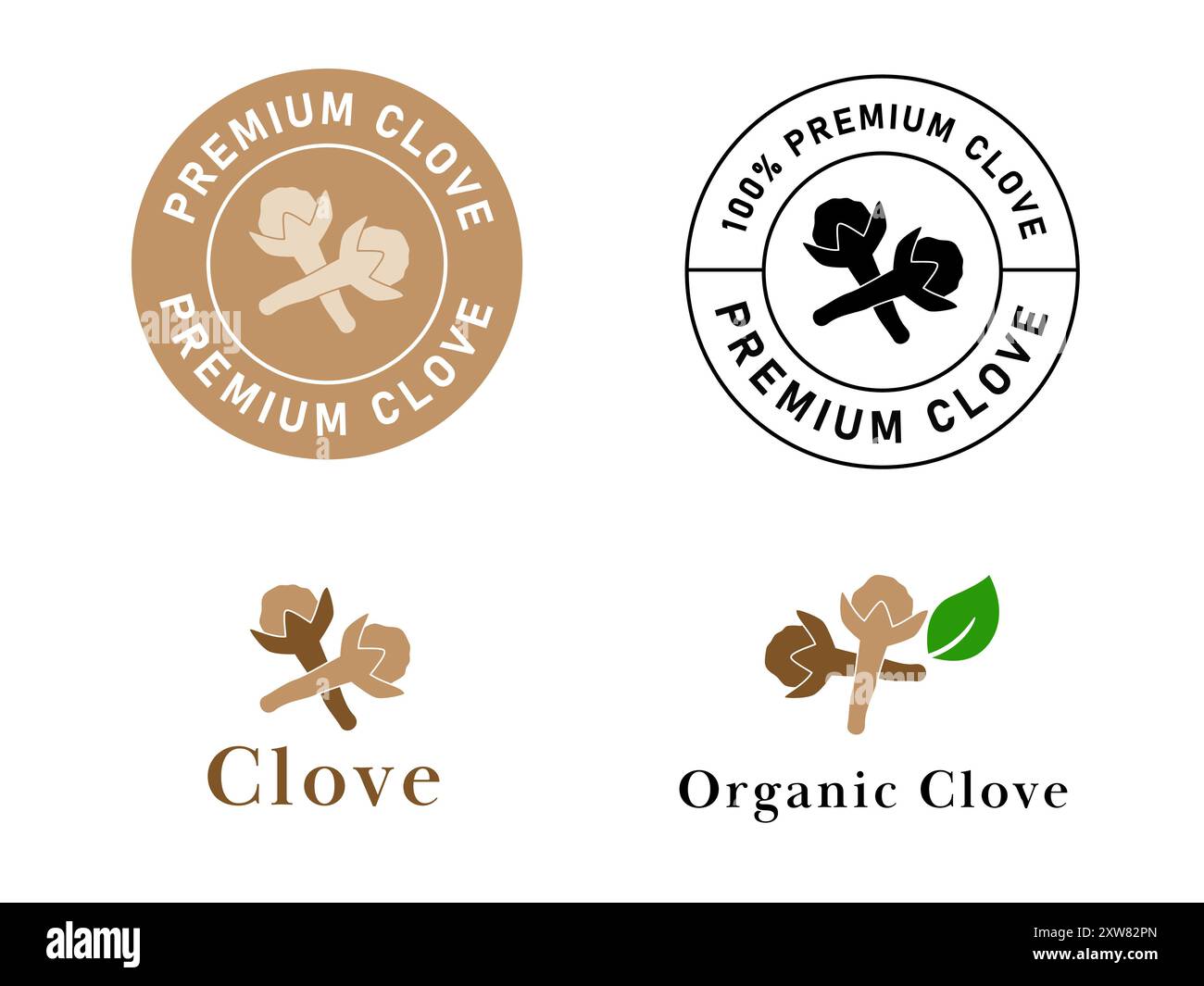 Black clove Stock Vector Images - Alamy