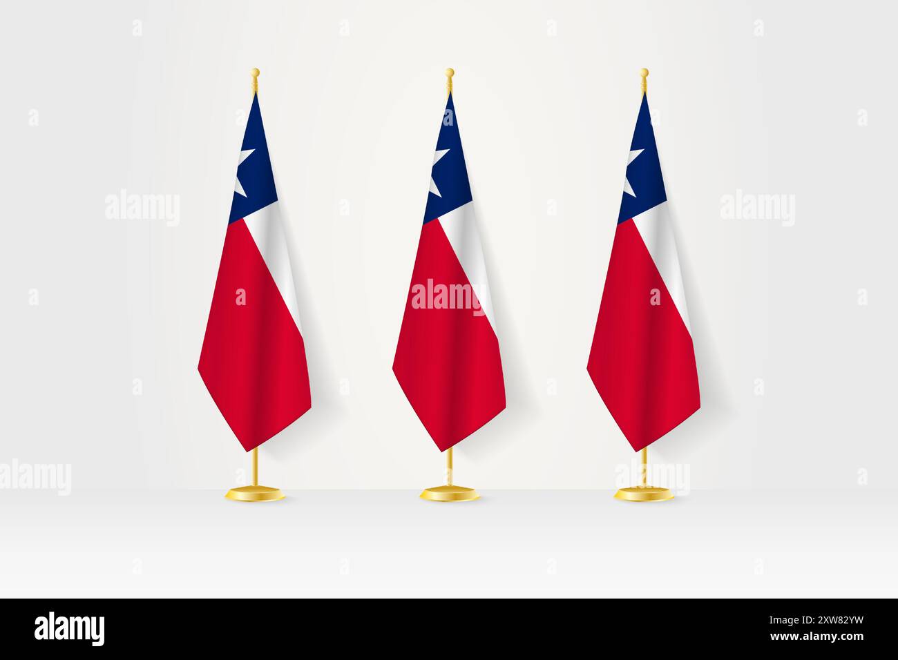 American flags in a row Stock Vector Images - Alamy