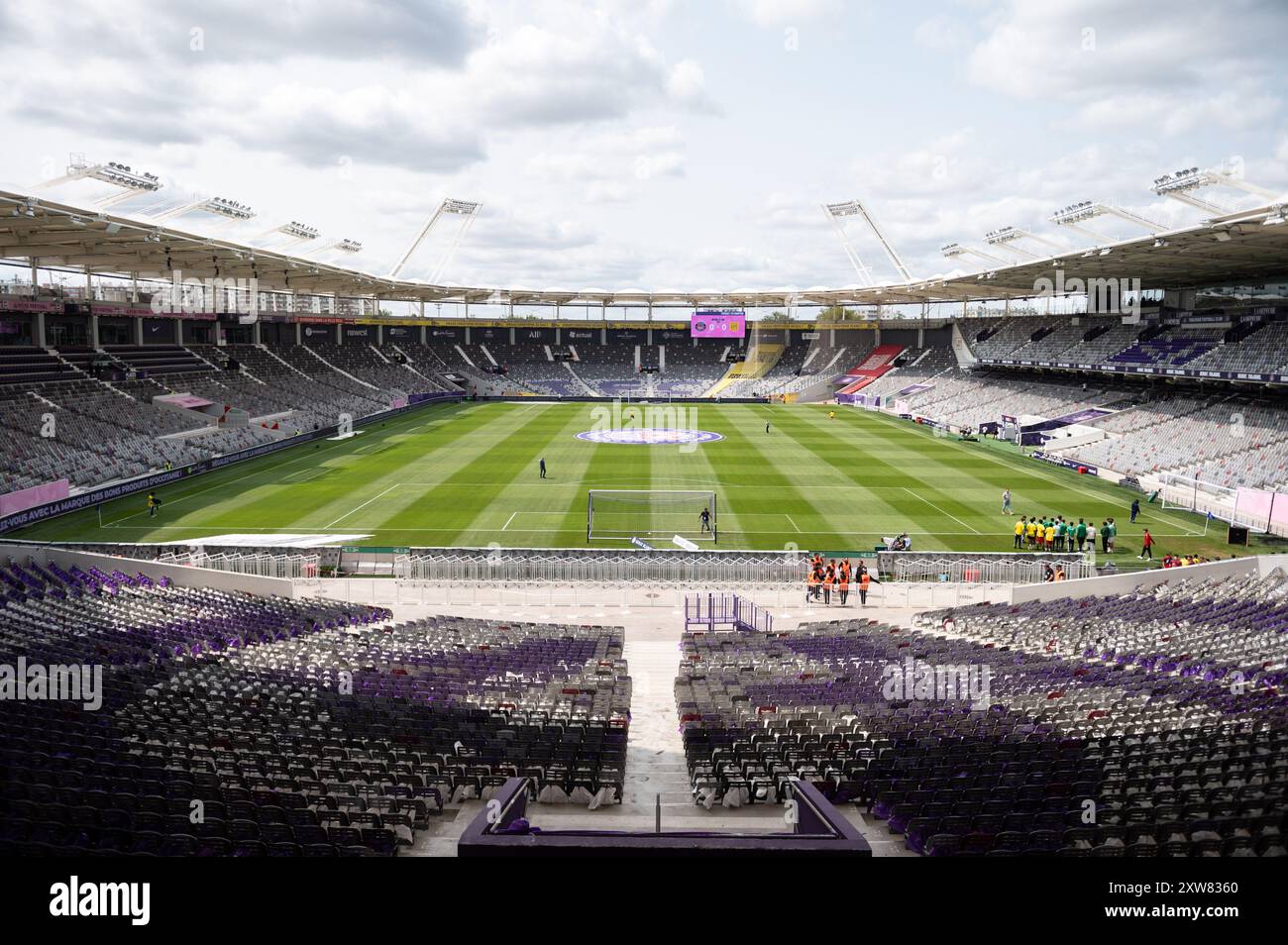 General view of Stadium during the French championship Ligue 1 football ...