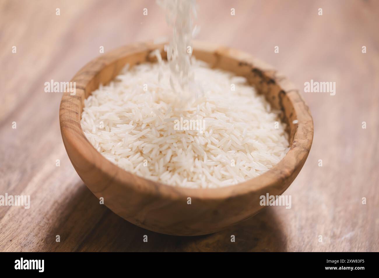 Dry basmati rice fall hi-res stock photography and images - Alamy