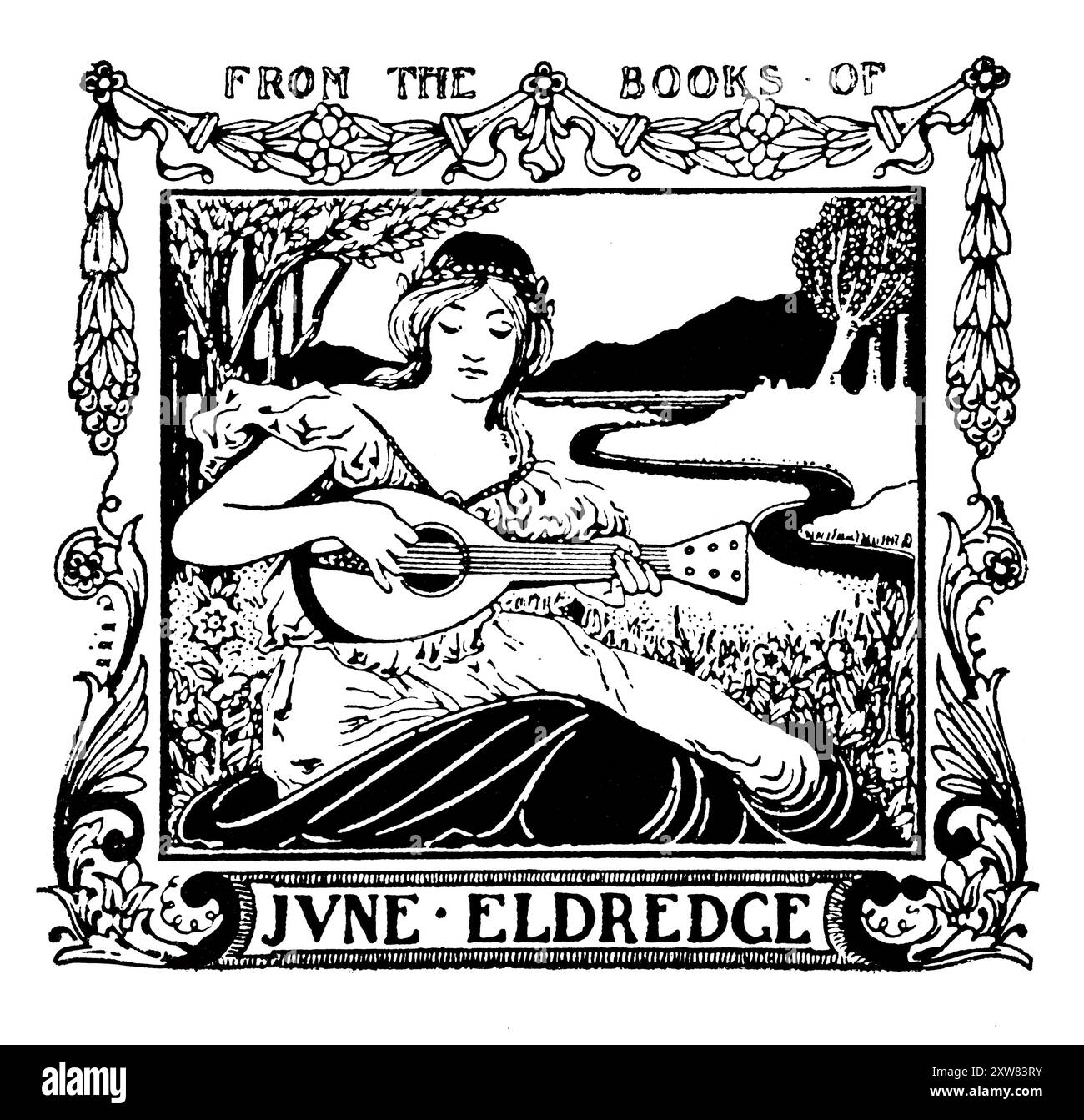 1980s landscape design Cut Out Stock Images & Pictures - Alamy