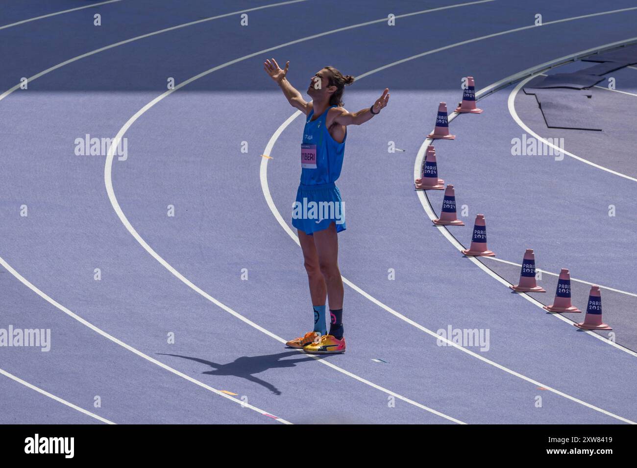 Paris, France - 08 07 2024: Olympic Games Paris 2024. View of men's ...
