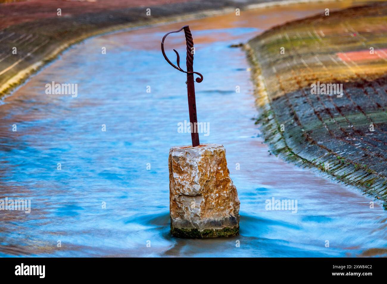 Rione spada hi-res stock photography and images - Alamy