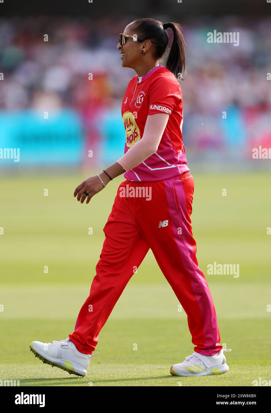 Welsh Fire's Shabnim Ismail during The Hundred Women's Final at Lord's ...