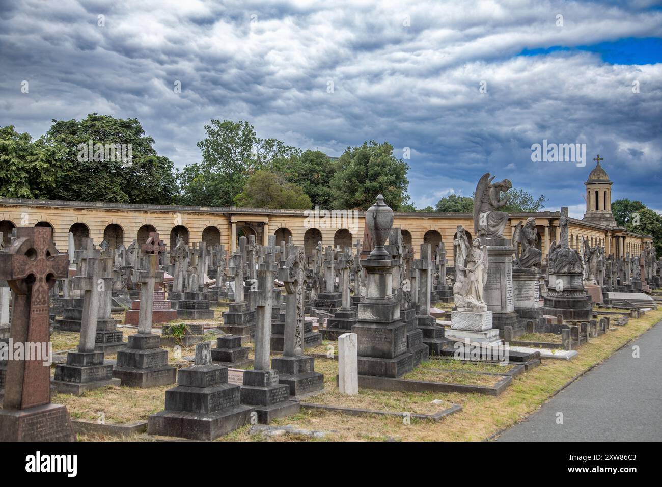 The Grade I listed Brompton Cemetery is the well-loved resting place of ...