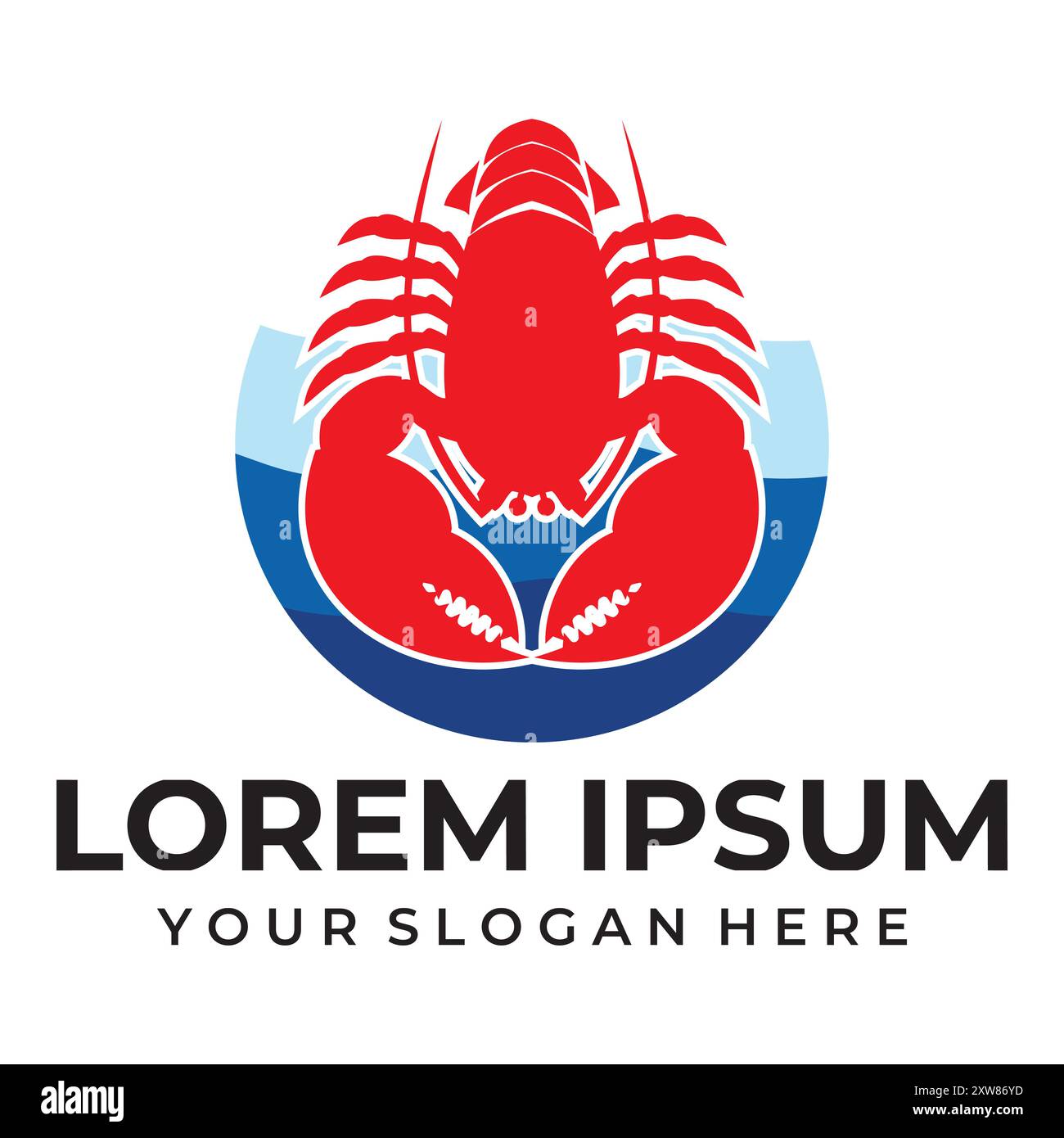 Lobster logo vector illustrations design icon symbol Stock Vector Image ...