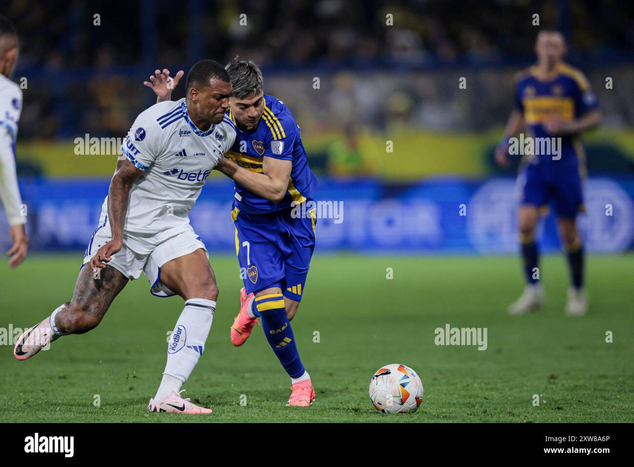 Boca Juniors Players Stock Photo - Alamy