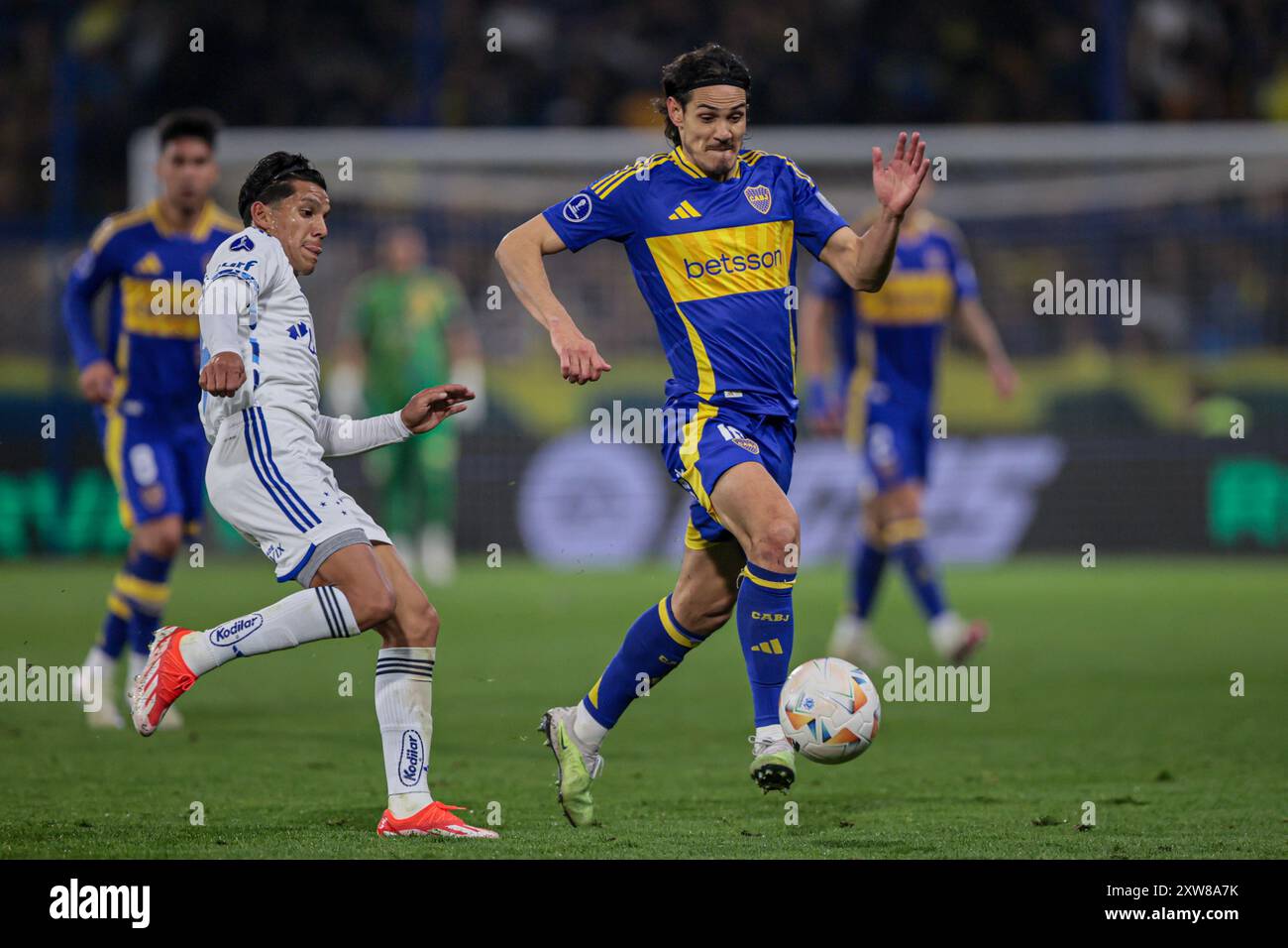 Boca Juniors Players Stock Photo - Alamy