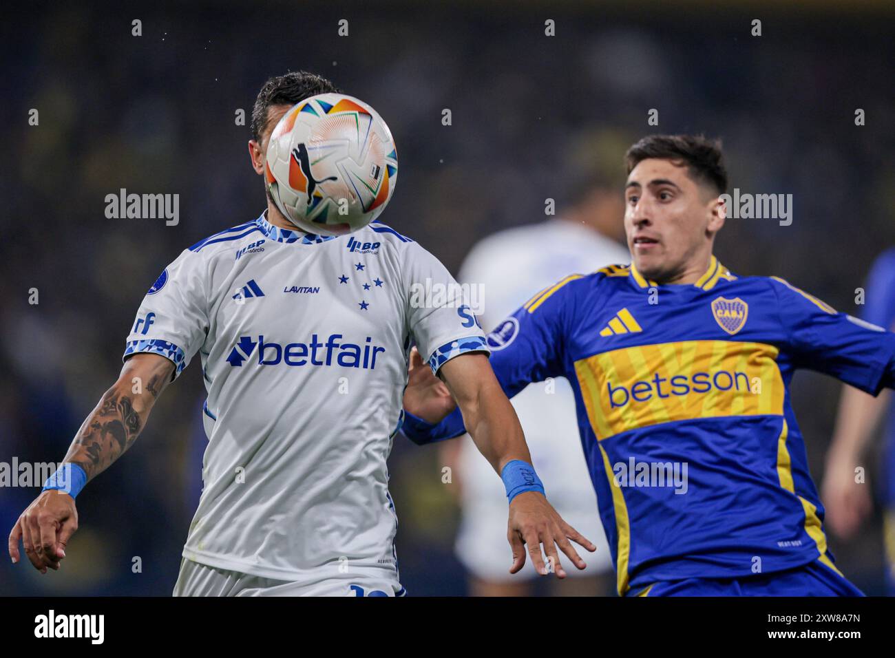 Boca Juniors Players Stock Photo - Alamy