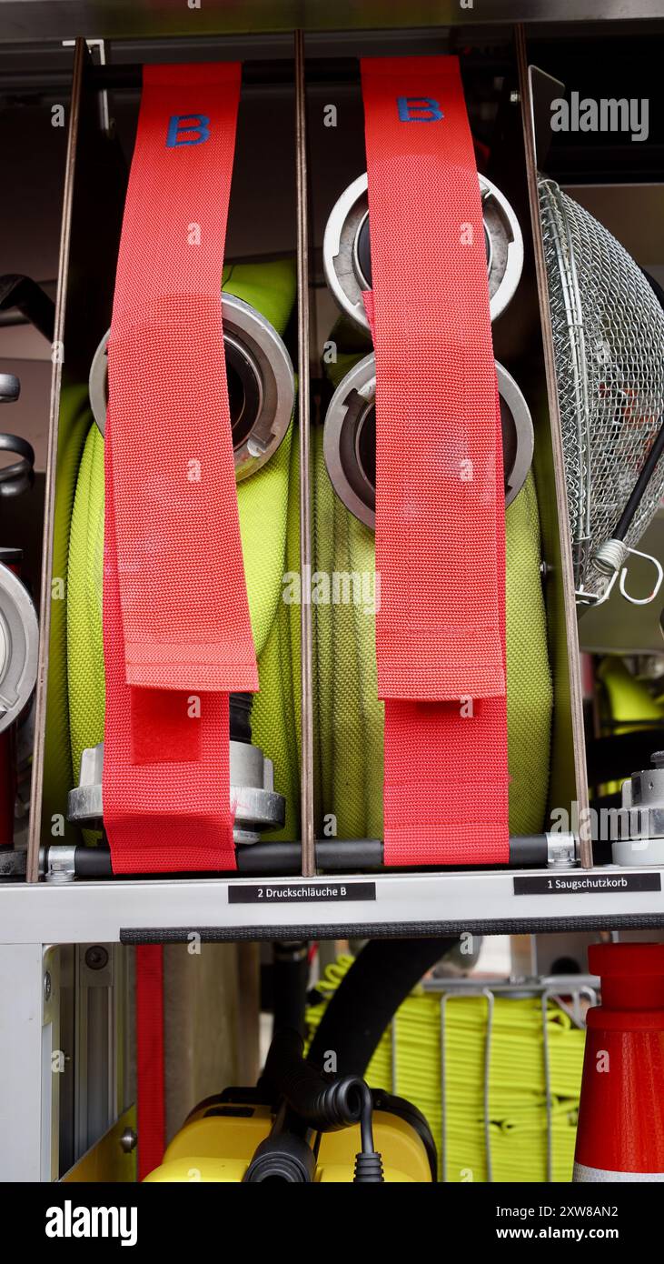 Interior of the fire truck hi-res stock photography and images - Alamy