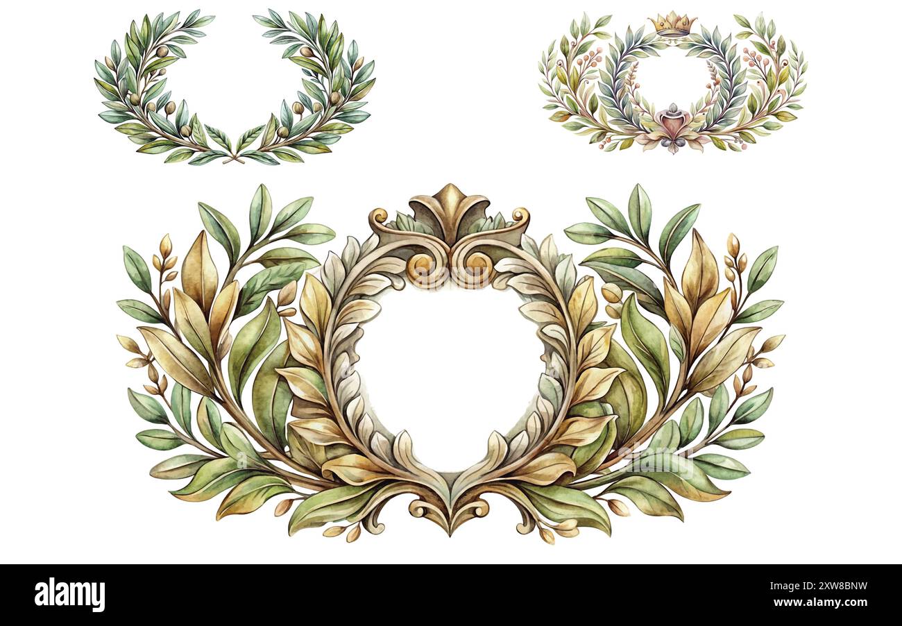 Elegant thanksgiving border Stock Vector Images - Alamy