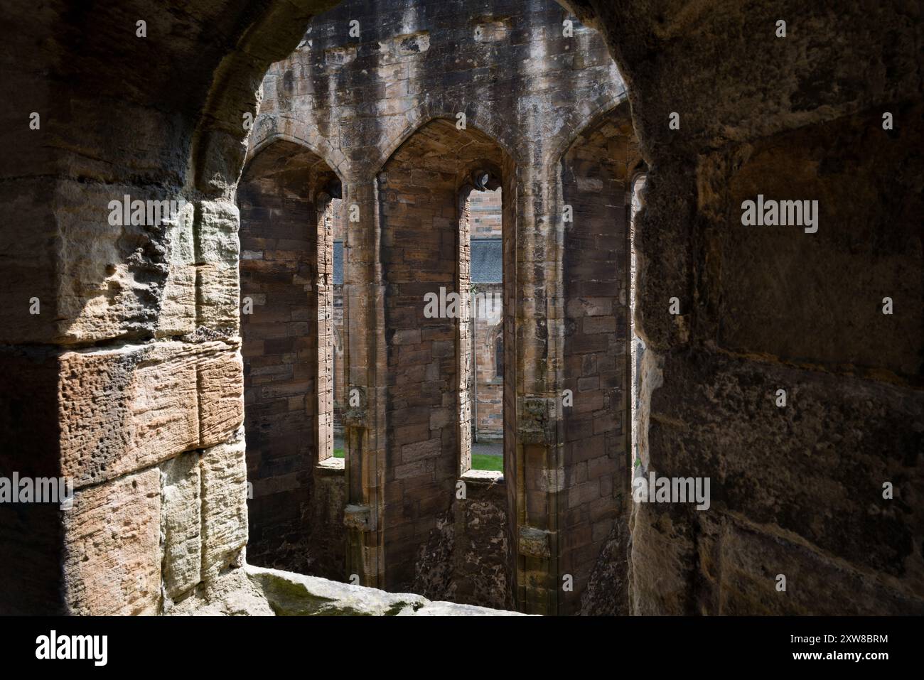 The castle was a principal royal residence in Scotland during the 15th ...