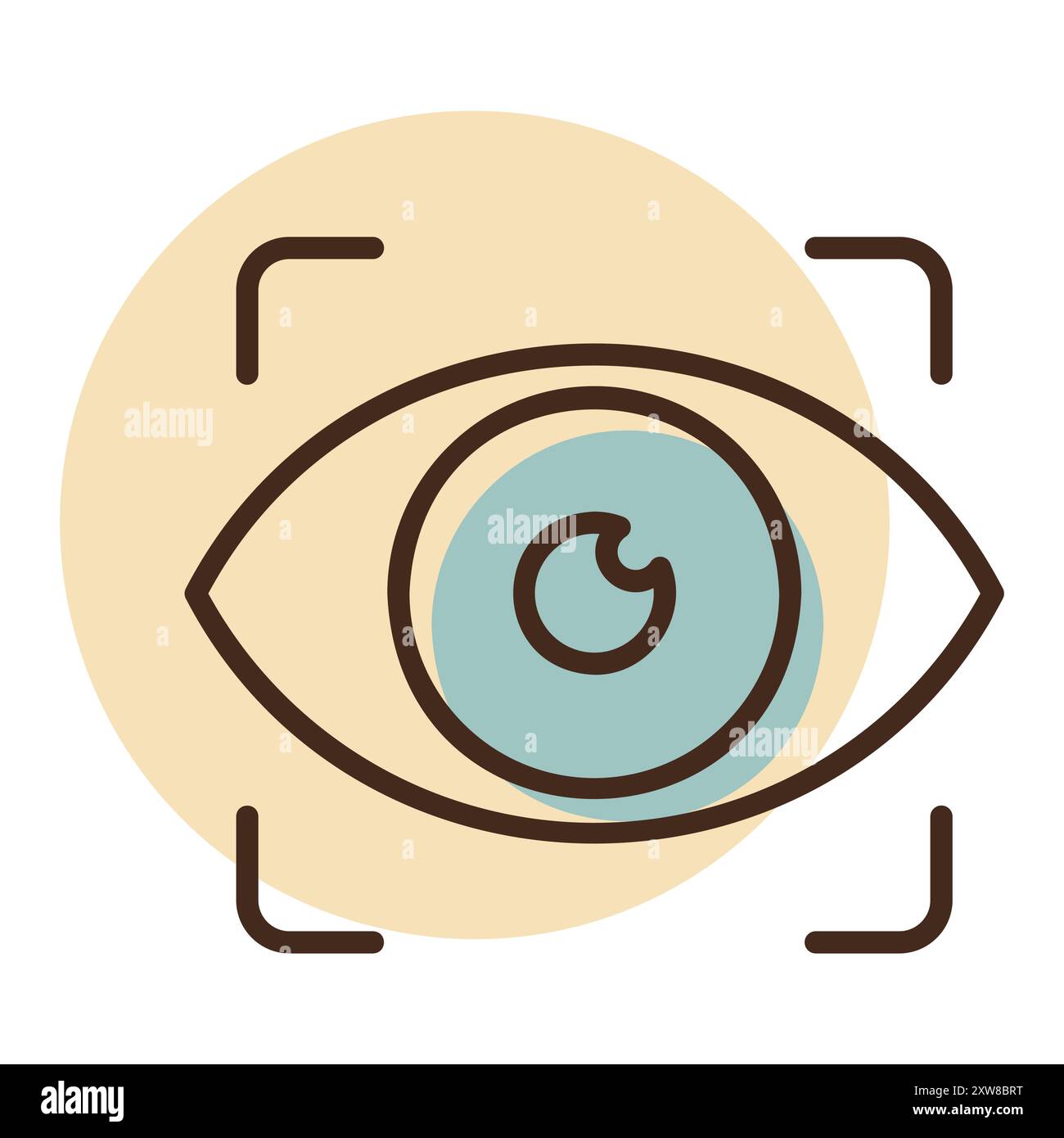 Scan eye graph Stock Vector Images - Alamy
