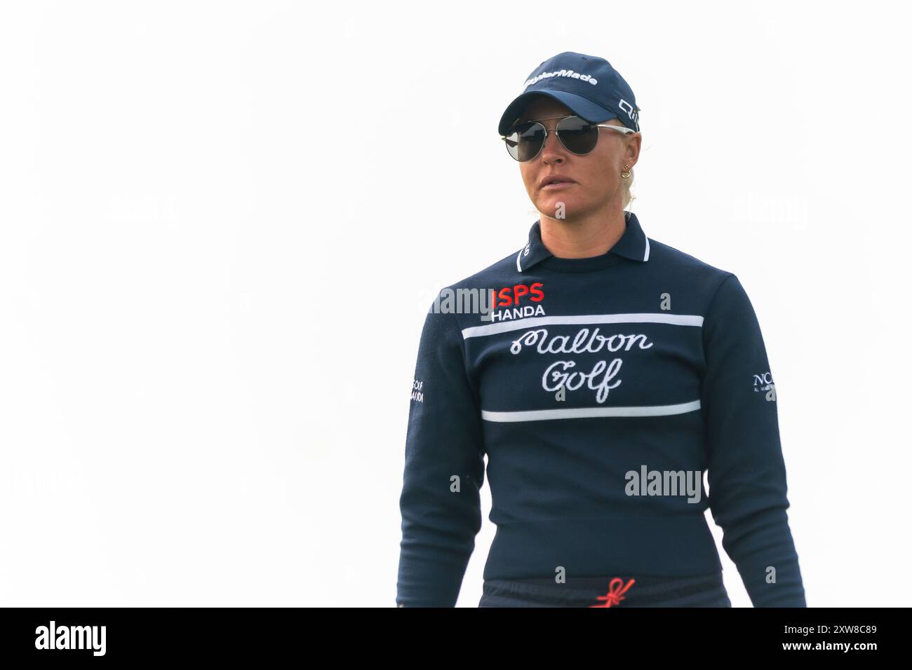 North Ayrshire, Scotland. 18th August 2024. Charley Hull during the final round of the 2024 ISPS ...