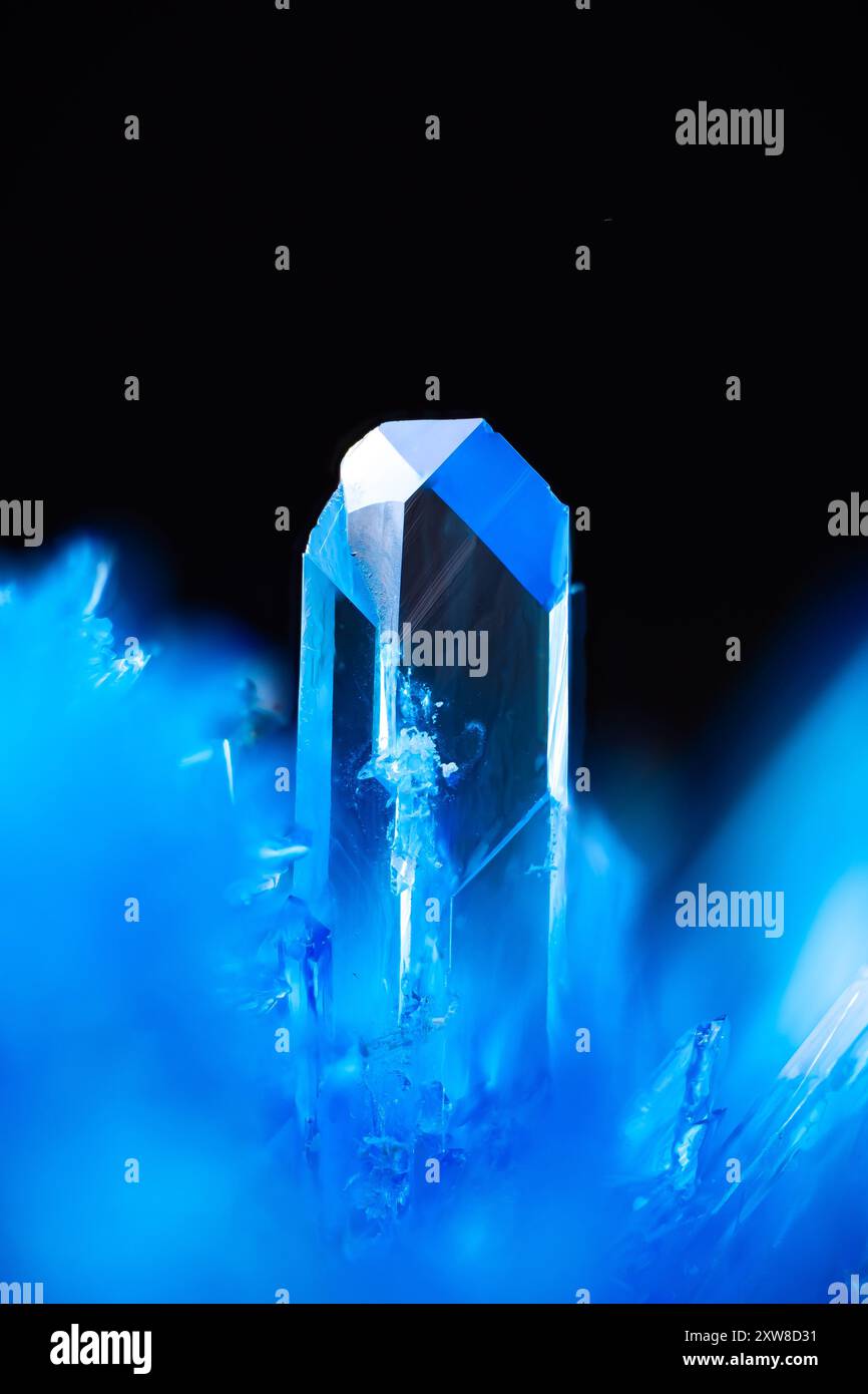 Pentagonite single crystal. Specimen from Wagholi Quarry, Pune ...