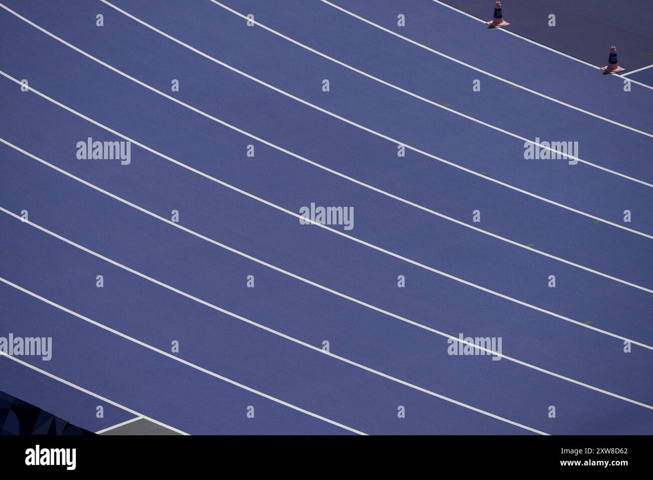 Paris, France - 08 03 2024: Olympic Games Paris 2024. View inside the ...