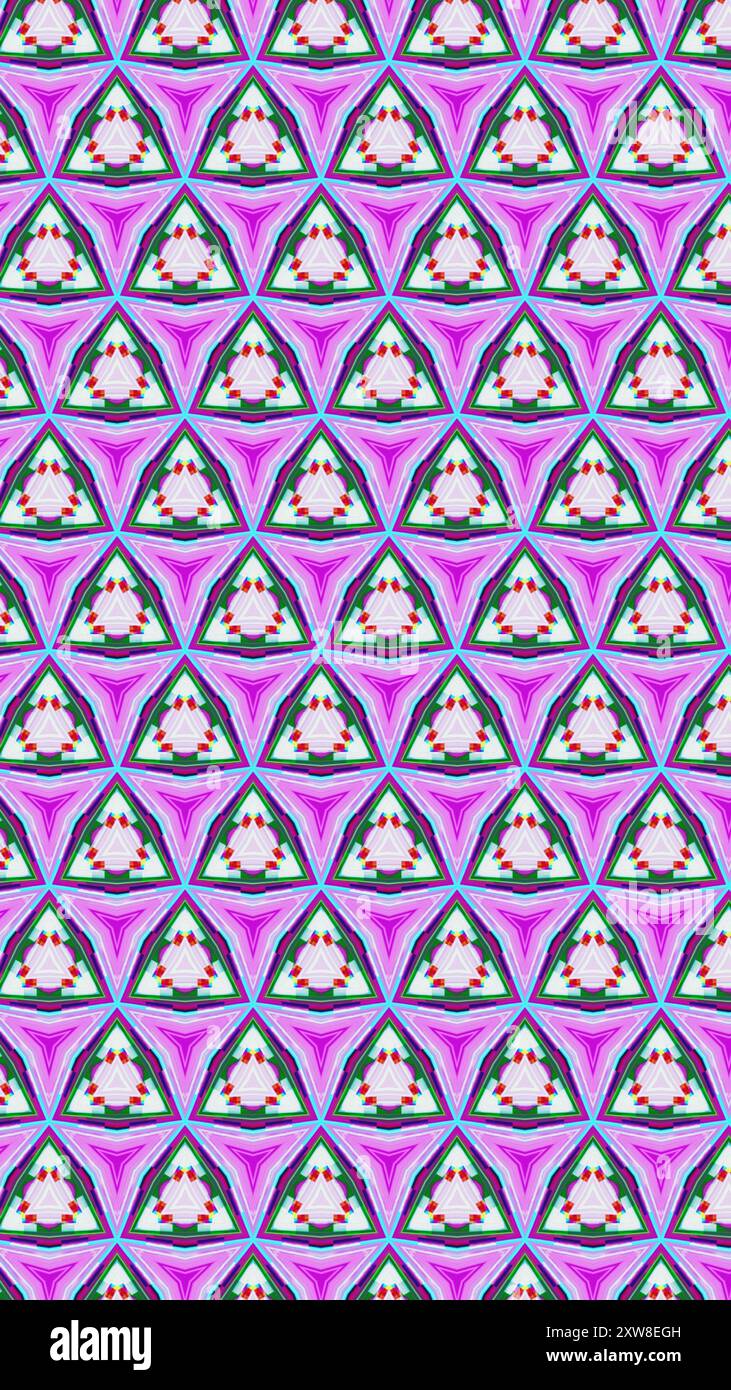 Mesmerizing pattern of triangular shapes hi-res stock photography and ...