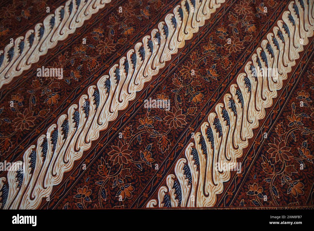 batik from java indonesia have the best pattern Stock Photo - Alamy