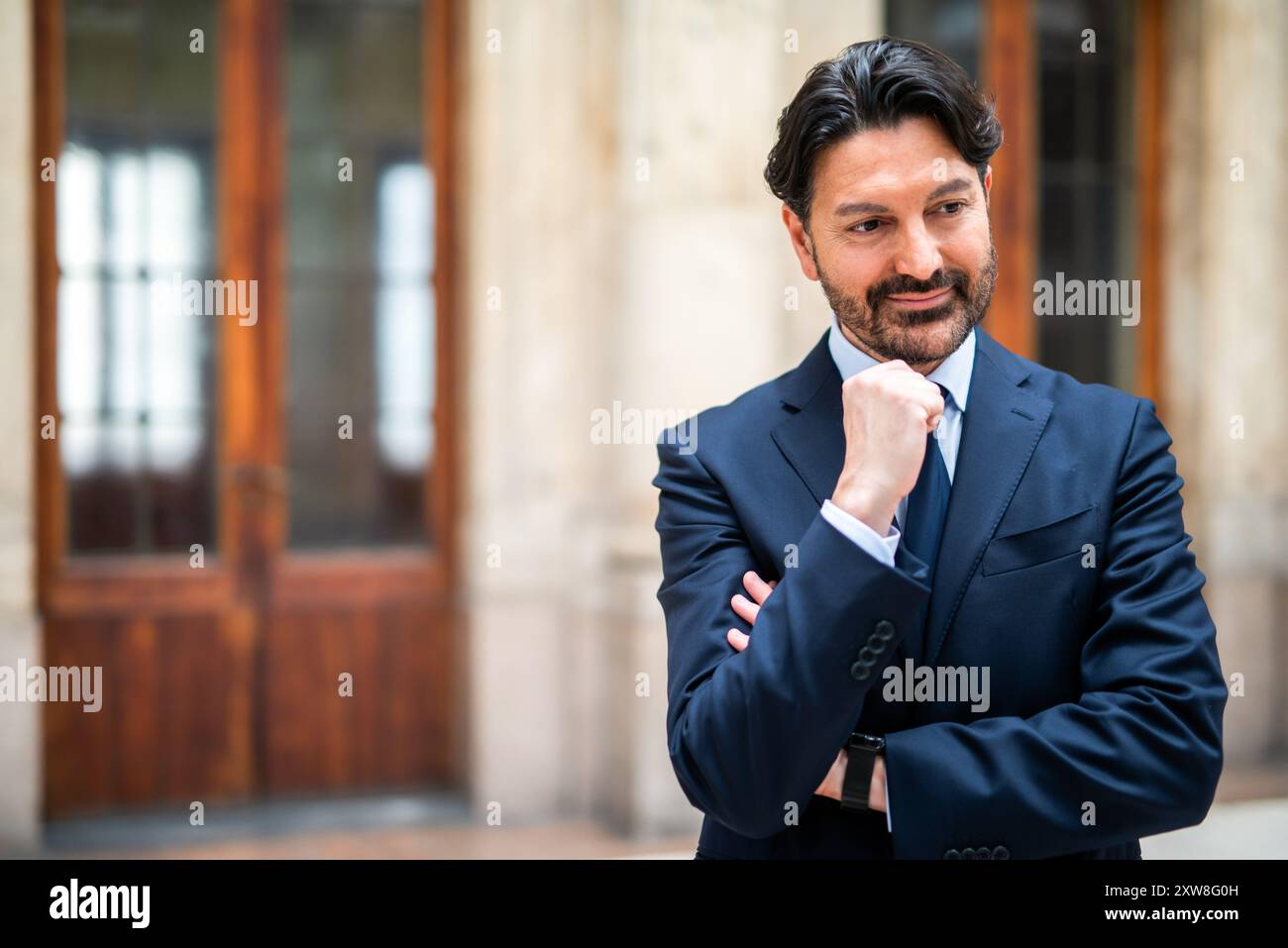 Smiling lawyer hi-res stock photography and images - Alamy