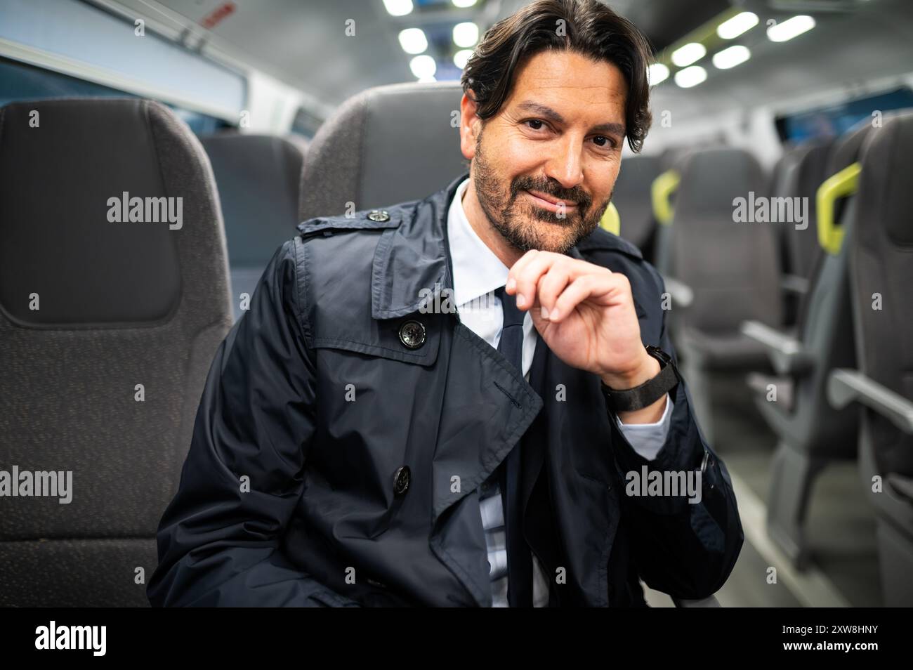 Train manager hi-res stock photography and images - Alamy