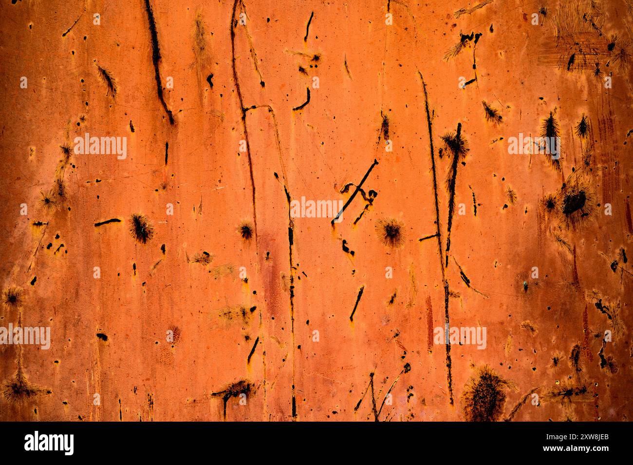 Grunge rusted metal texture. Rusty corrosion and oxidized background ...