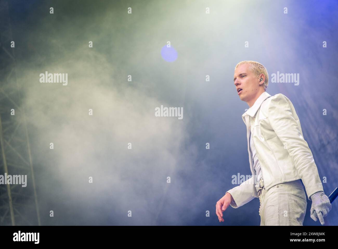 Der deutsche Rapper $oho Bani / Soho Bani auf dem Highfield 2024 ...