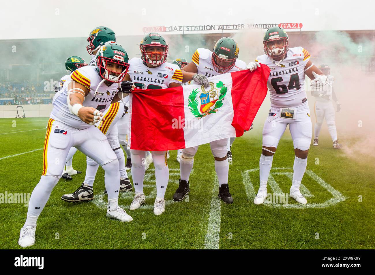 European League of Football, ELF/ Game: Barcelona Dragons at Stuttgart ...