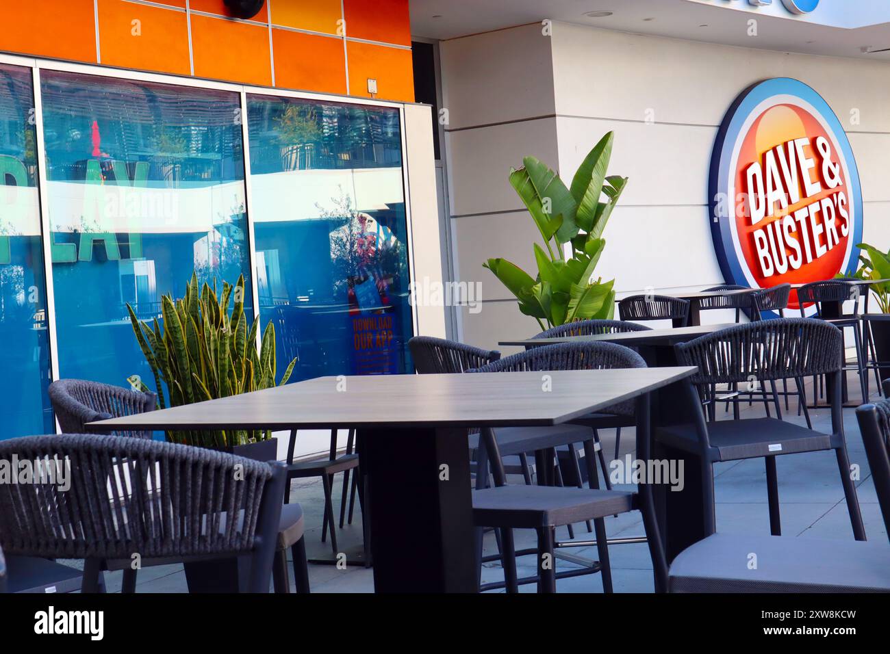 Dave & Buster's, American restaurant and entertainment business Stock ...