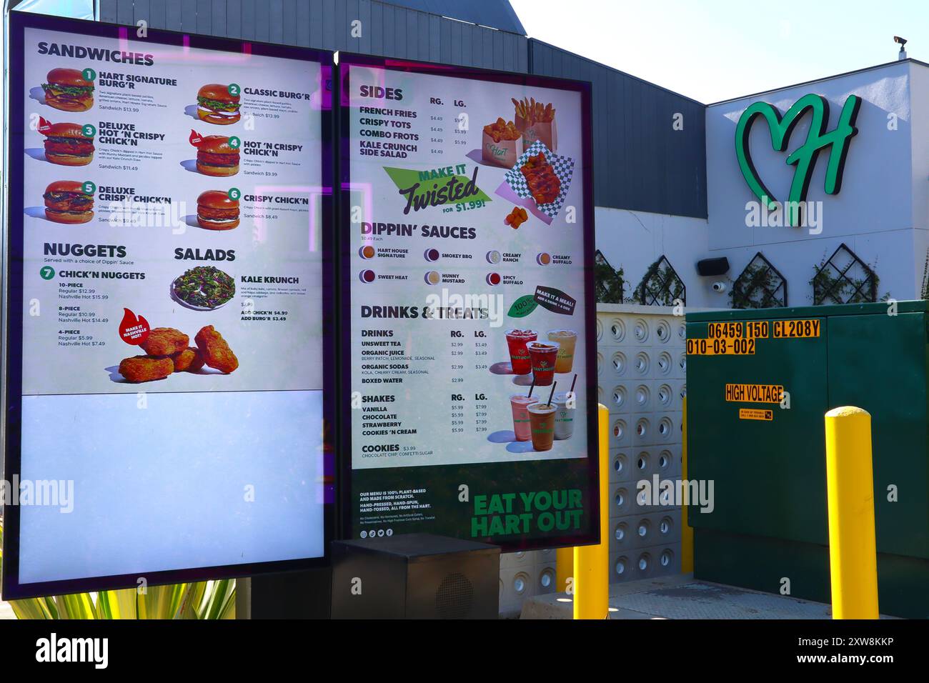 Hart House, fast food restaurant located at 6800 Sunset Blvd, Los ...