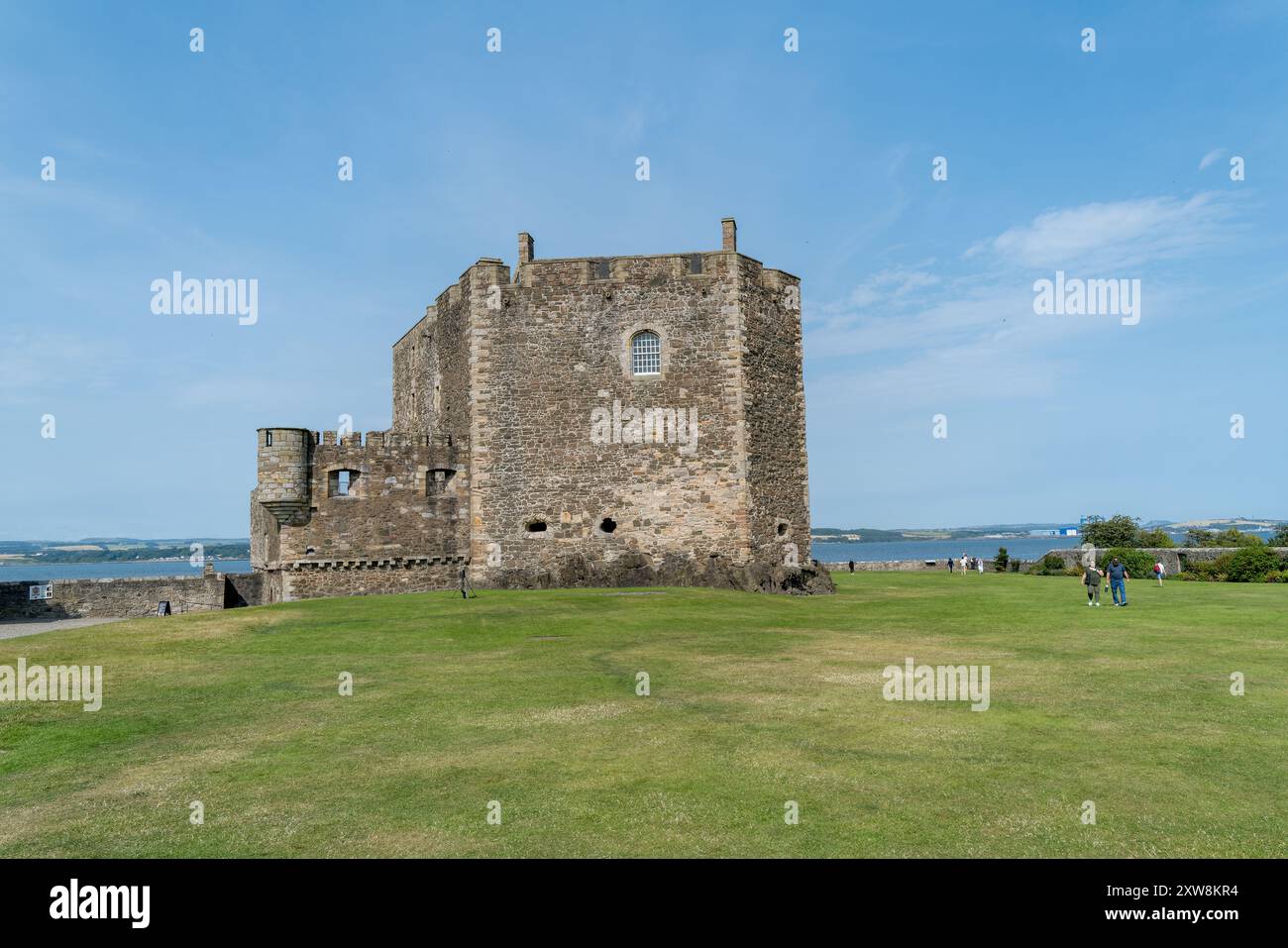 Built in the 1440s by Sir George Crichton. It served as a prison ...