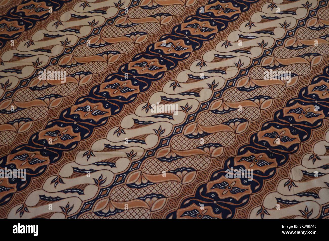 batik from java indonesia have the best pattern Stock Photo - Alamy