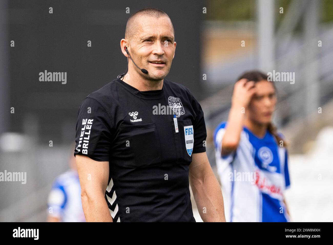 Odense, Denmark. 17th, August 2024. Referee Mads-Kristoffer ...