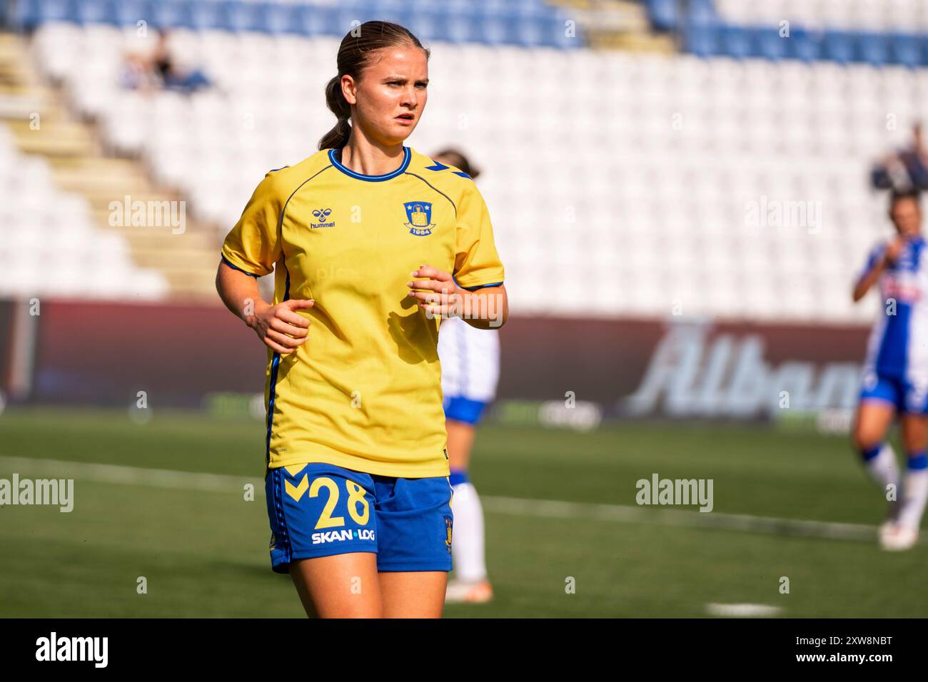 Odense, Denmark. 17th, August 2024. Linnea Borbye (28) of Broendby IF ...