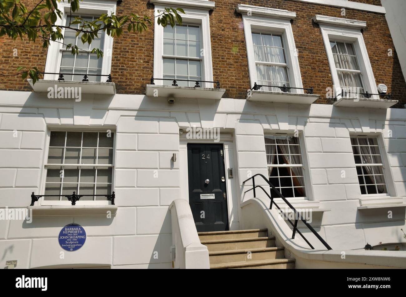 House where Barbara Hepworth and John Skeaping lived and worked in 1927 ...