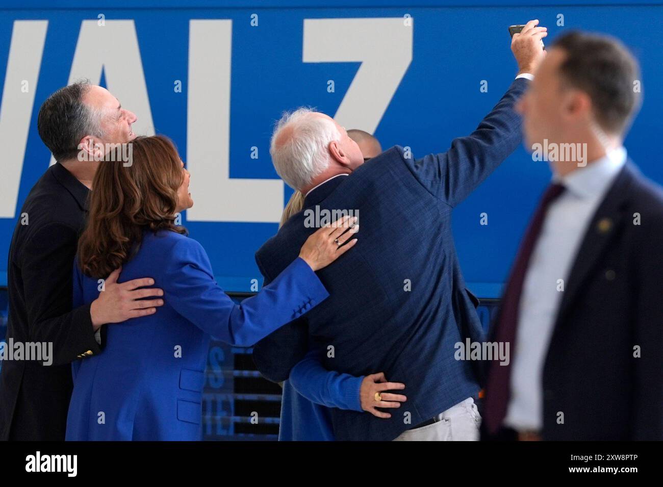 Democratic vice presidential nominee Minnesota Gov. Tim Walz, from ...